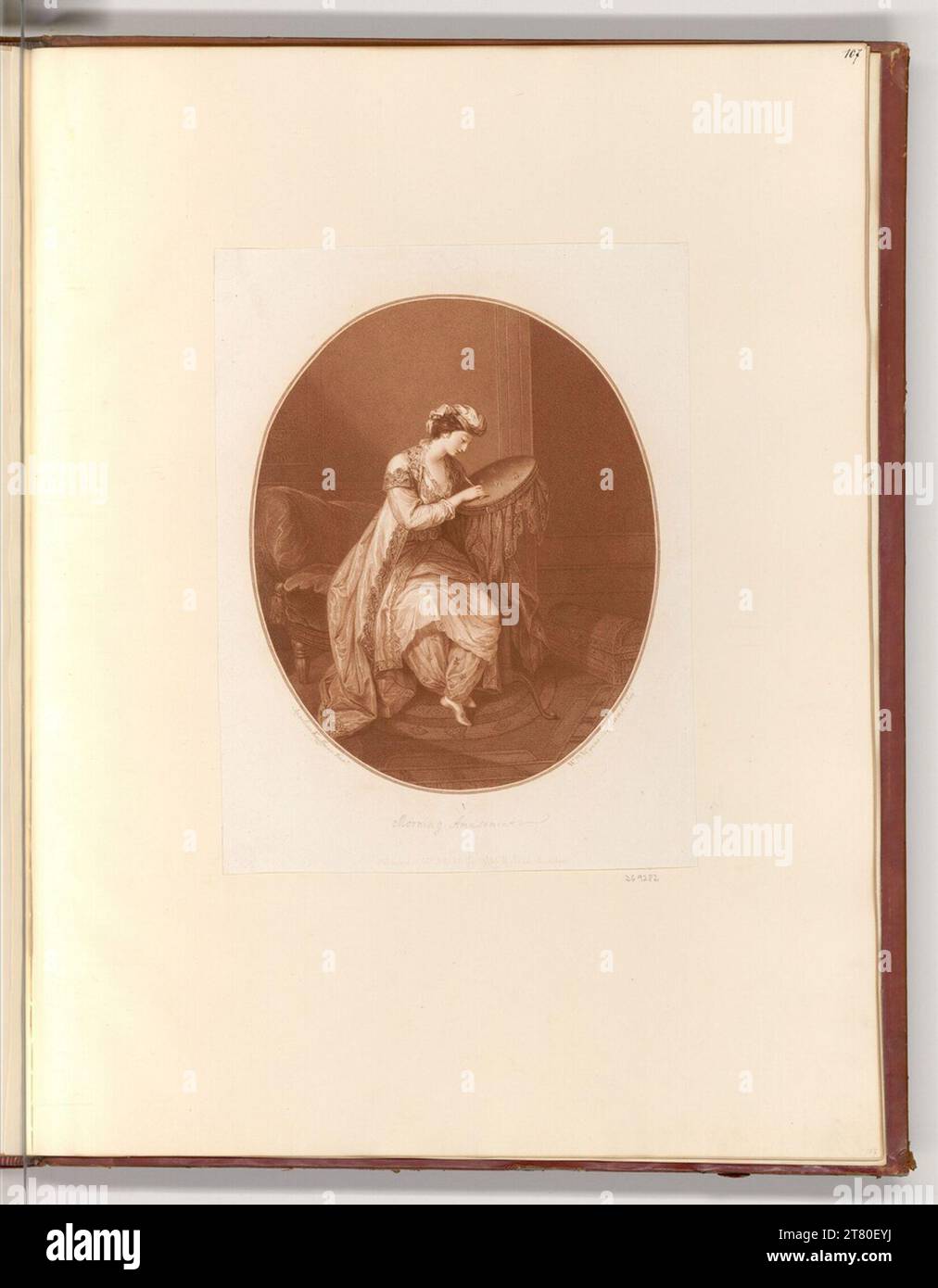 Maria Anna Angelika Catharina Kauffmann Morning Amusement. Etching ...