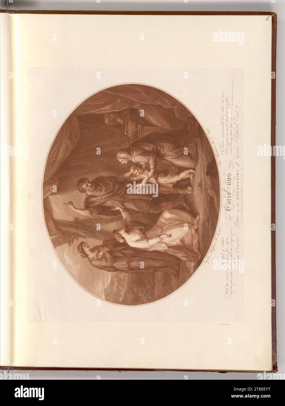 Maria Anna Angelika Catharina Kauffmann Coriolanus. Etching ...