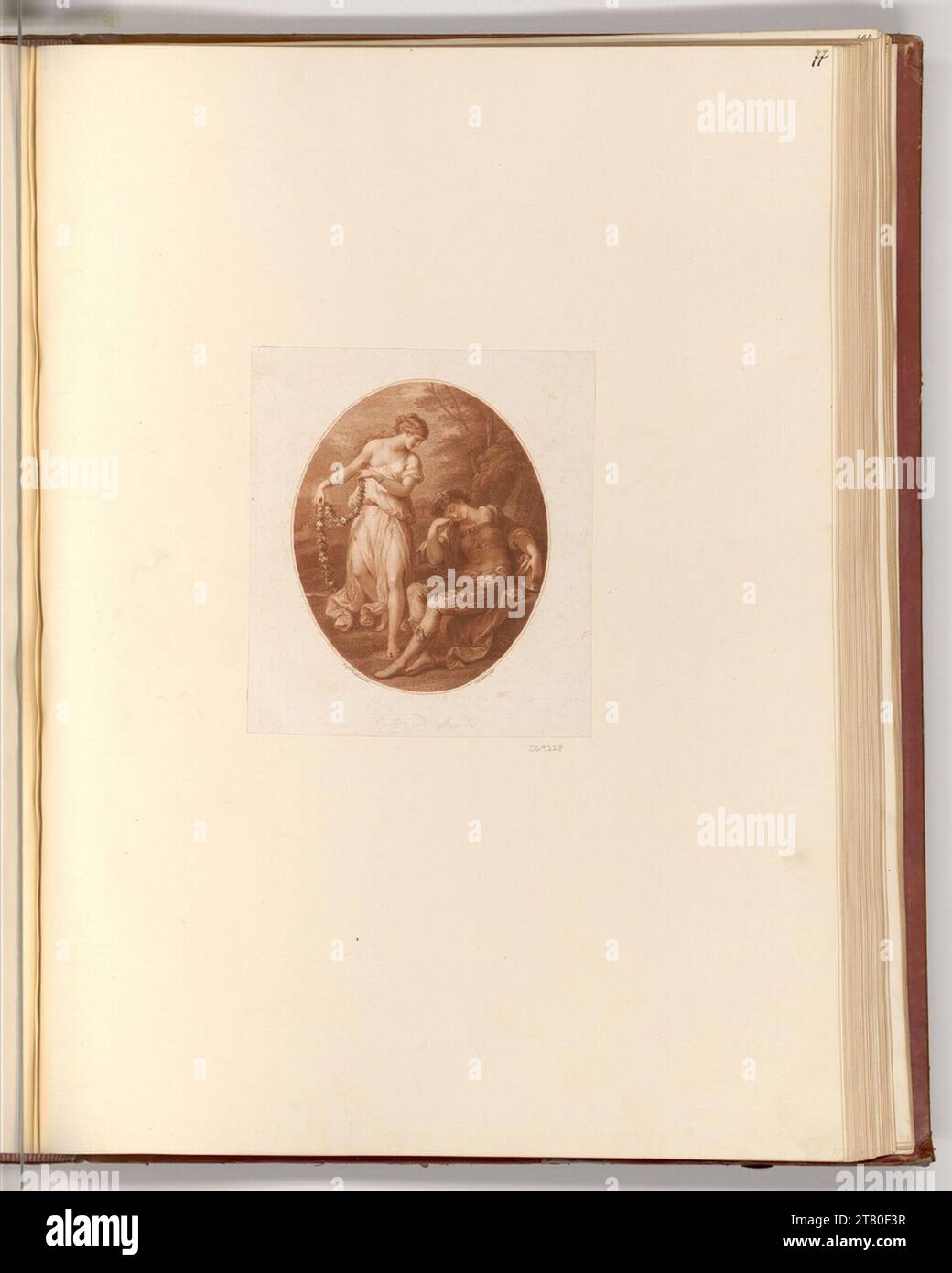 Maria Anna Angelika Catharina Kauffmann Rinaldo and Armida. Etching ...