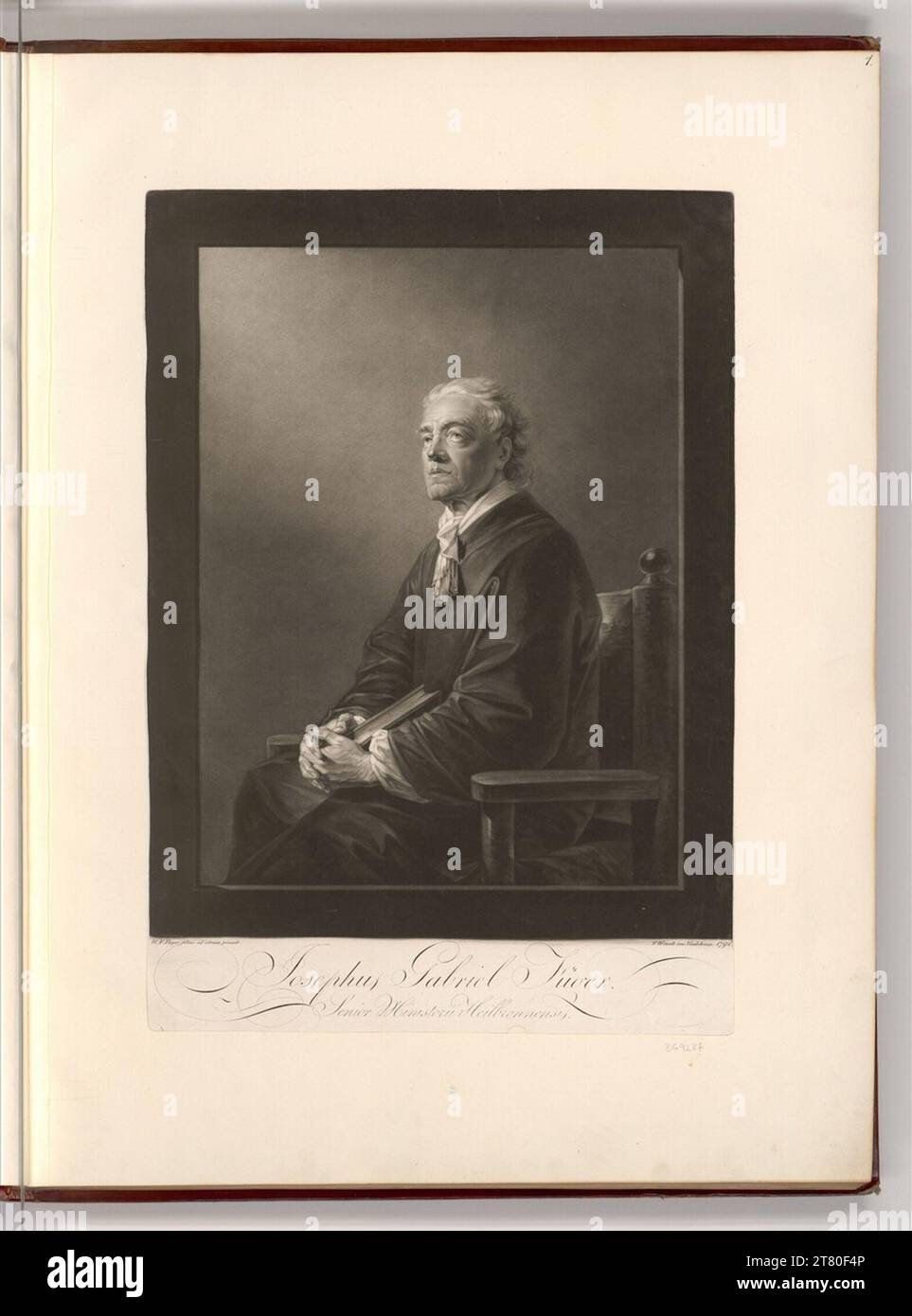Heinrich Friedrich Füger Portrait Josef Gabriel Füger, Senior ...