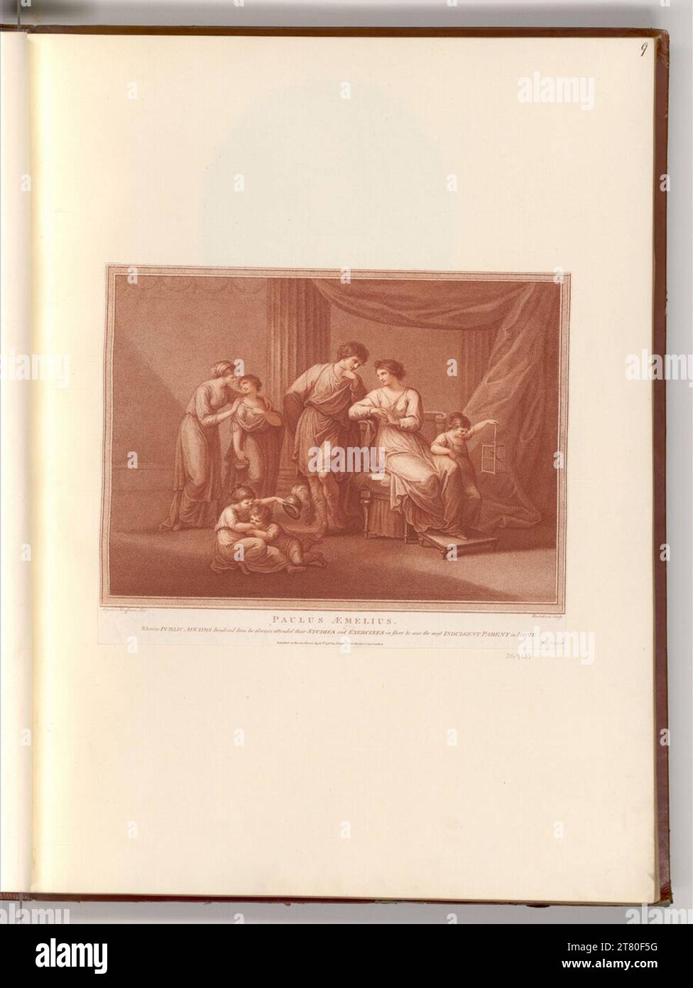 Maria Anna Angelika Catharina Kauffmann Paul Aemelius. Etching ...