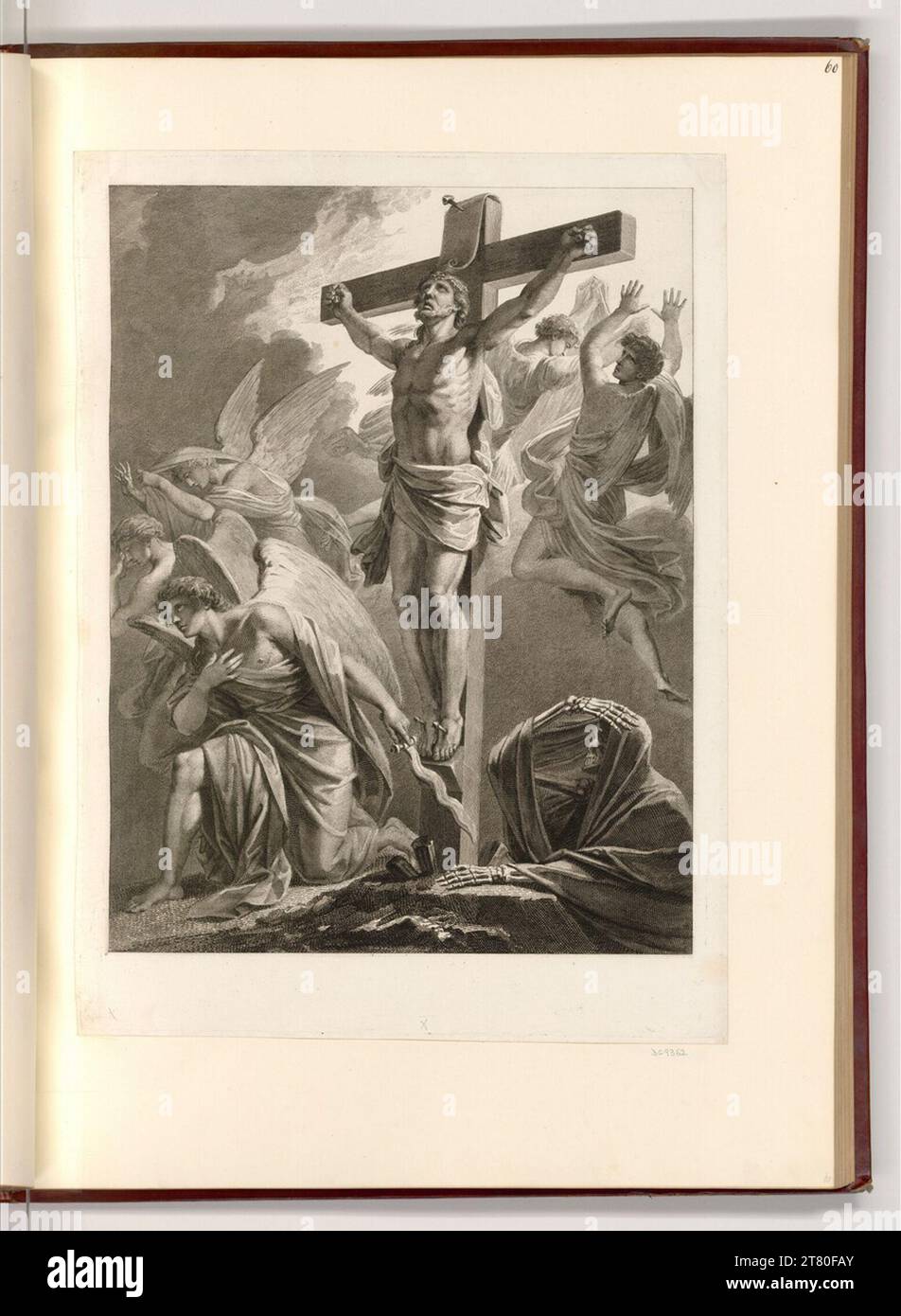 Heinrich Friedrich Füger The Messiah (book illustration). etching after ...