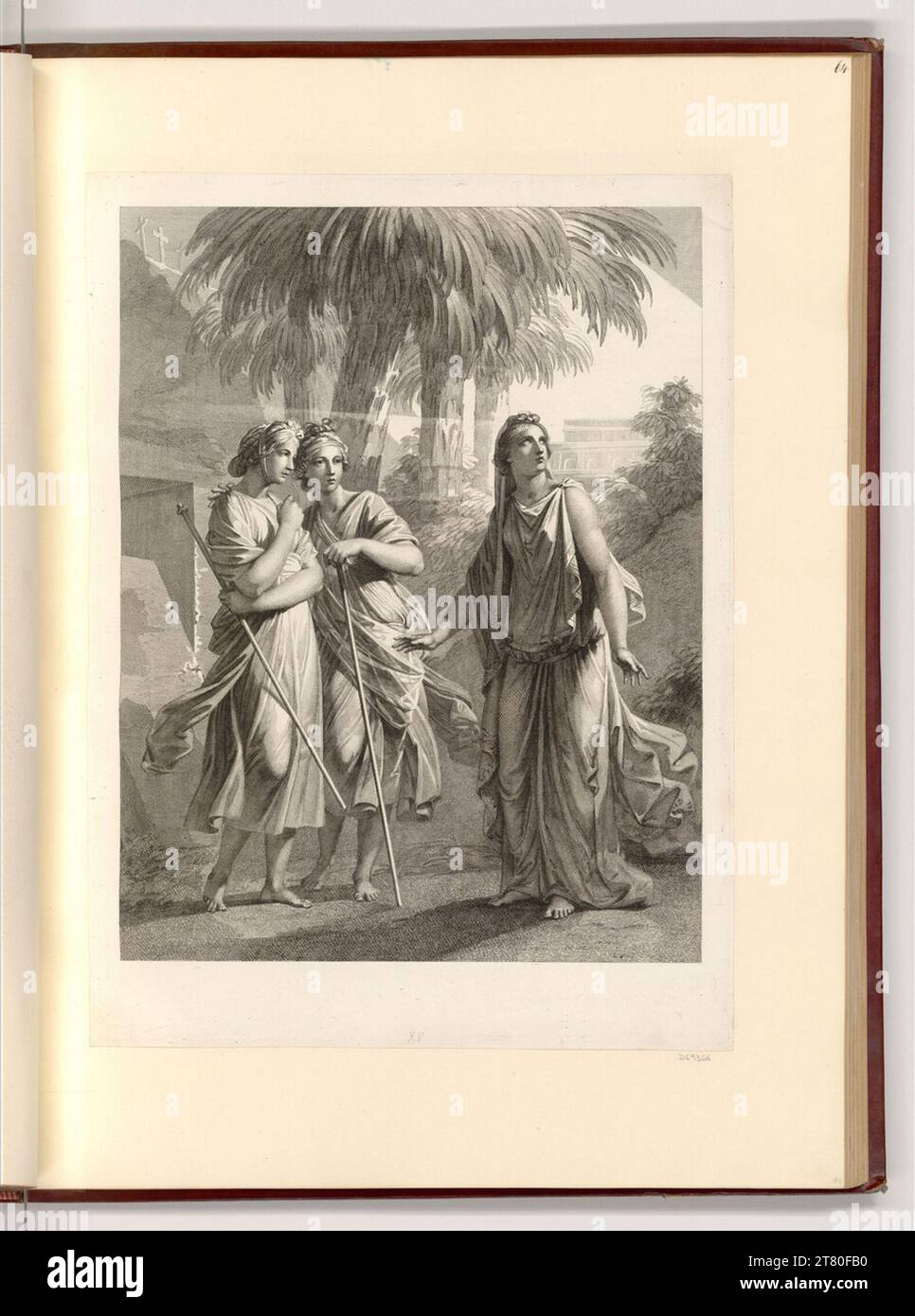 Heinrich Friedrich Füger The Messiah (book illustration). etching after ...