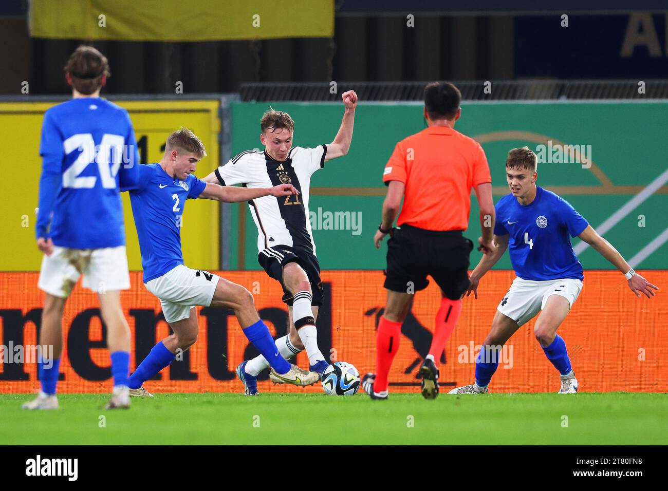Paderborn, Germany. 17th Nov, 2023. Soccer, U21 Men: European ...