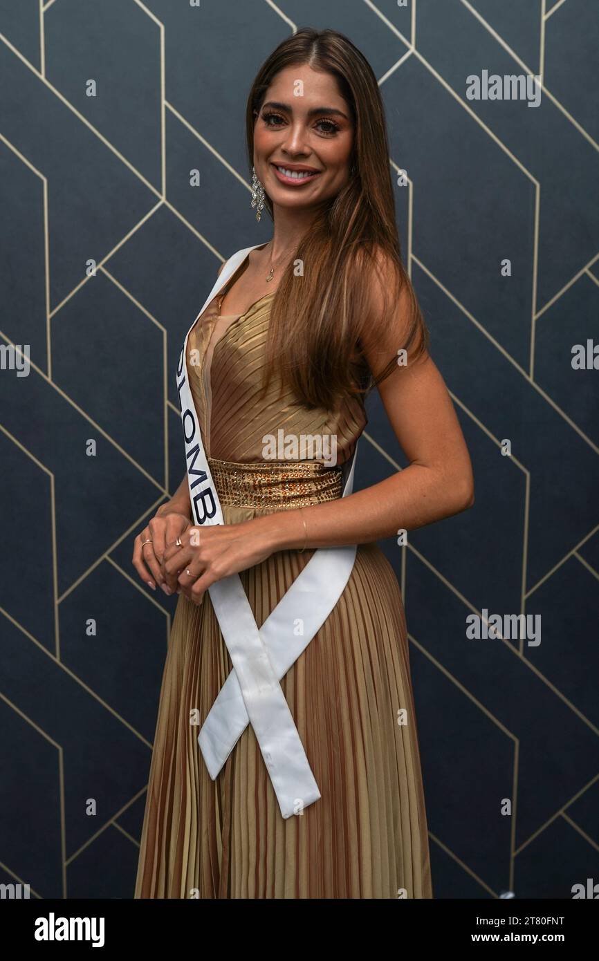 San Salvador, El Salvador. 17th Nov, 2023. Colombian Camila Avella ...