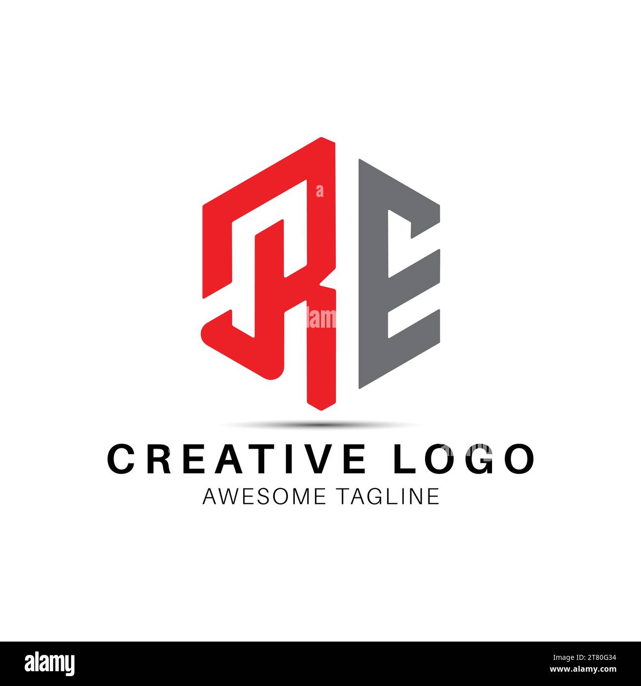 Best polygon logo hi-res stock photography and images - Alamy