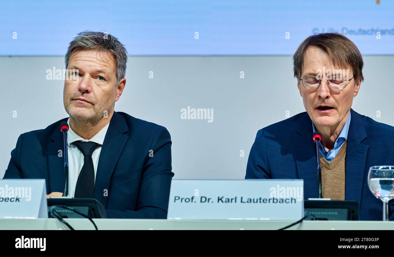 Robert Habeck Karl Lauterbach zu Investitionsvorhaben von Lilly in Deutschland Europa ...