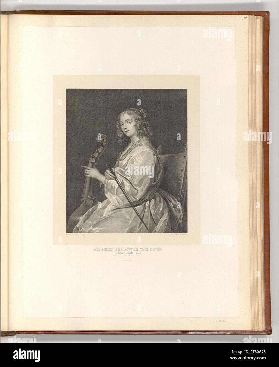 Anthonis van Dyck Women of Anton van Dyck. Lithography 1801-1844 , 1801 ...