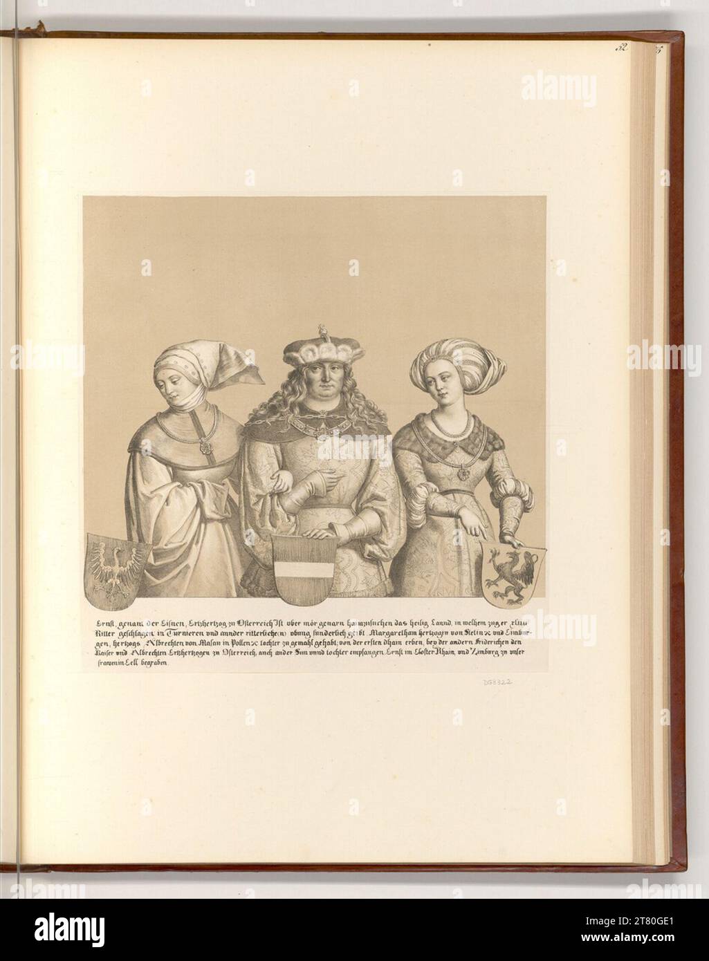 Josef Lanzedelly (The Older) Ernst the Iron, Margaretha von Stettin ...