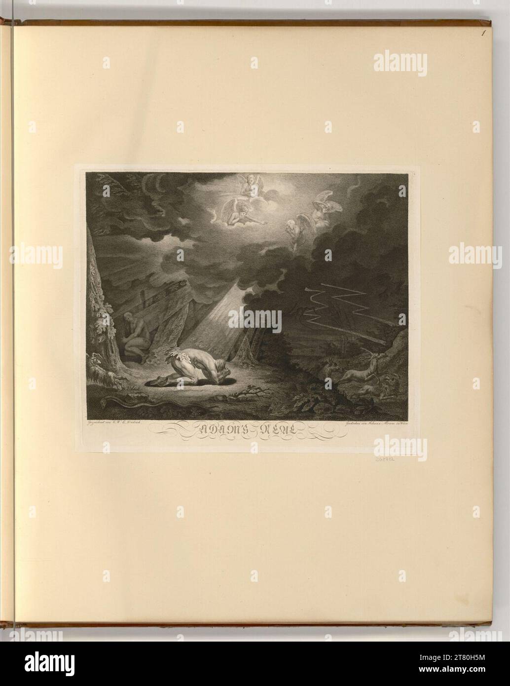 Christian Wilhelm Ernst Dietrich Adams Reue. etching 18. Century , 18th ...