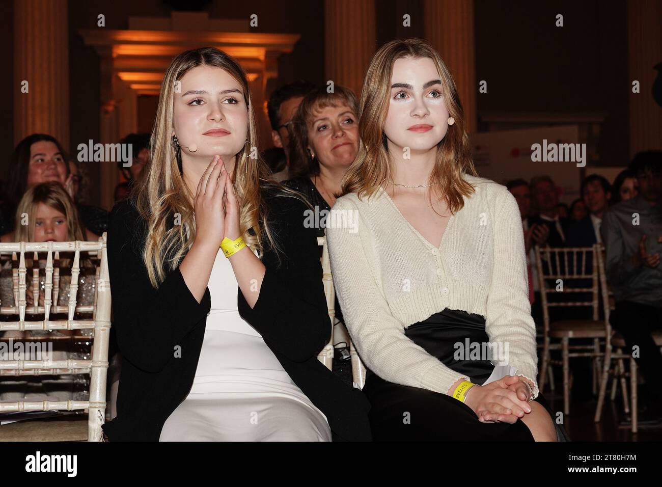 NO ARCHIVE, ONE USE ONLY, ONLY FOR USE IN REPORTING OF THIS EVENT. Sofia Tereshchenko (left) and ...