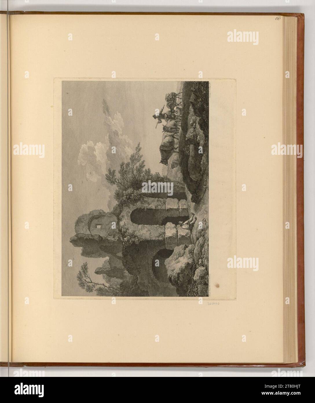 Christian Wilhelm Ernst Dietrich Ruine romaine I.. etching 1768 , 1768 ...