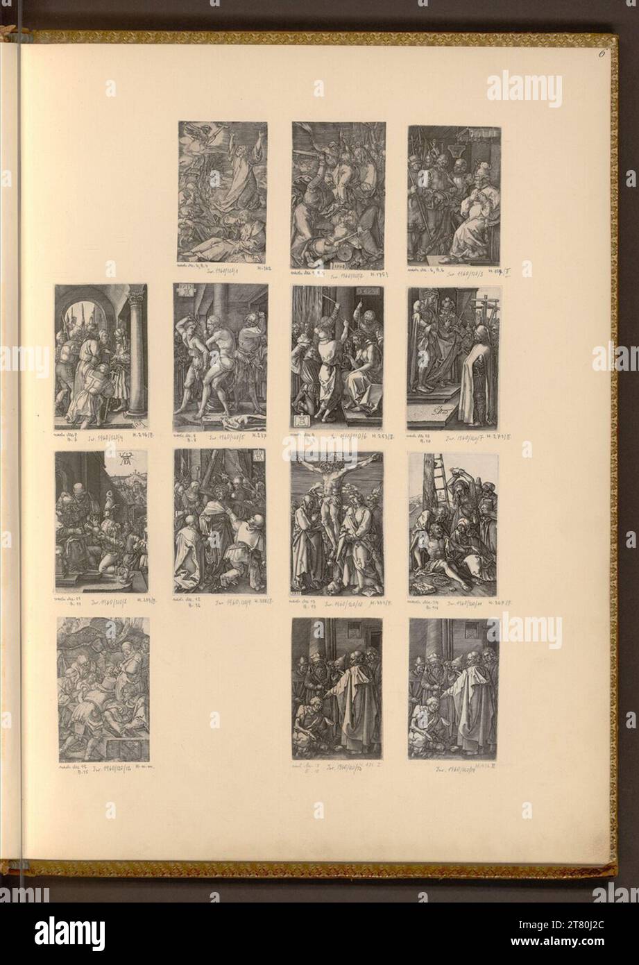 Albrecht Dürer The copperplate passion. Copper engraving print after ...