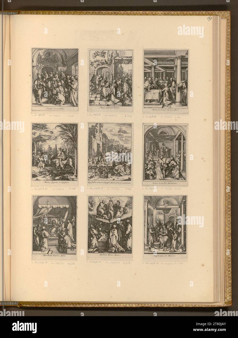 Albrecht Dürer The Mary Life. etching after 1502 Stock Photo - Alamy