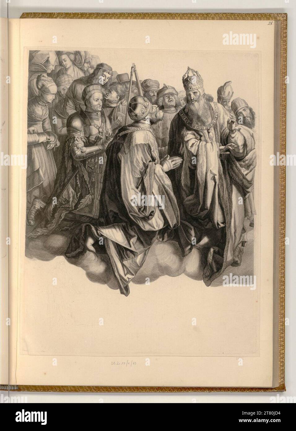 Albrecht Dürer The Holy Trinity. Copper engraving; etching 1640-1672 ...