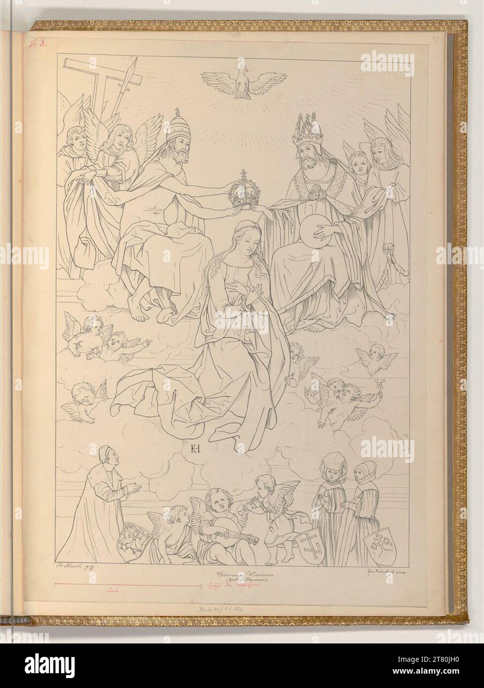 Hans Suess von Kulmbach Circle of Mary. Lithography 19. Century , 19th ...