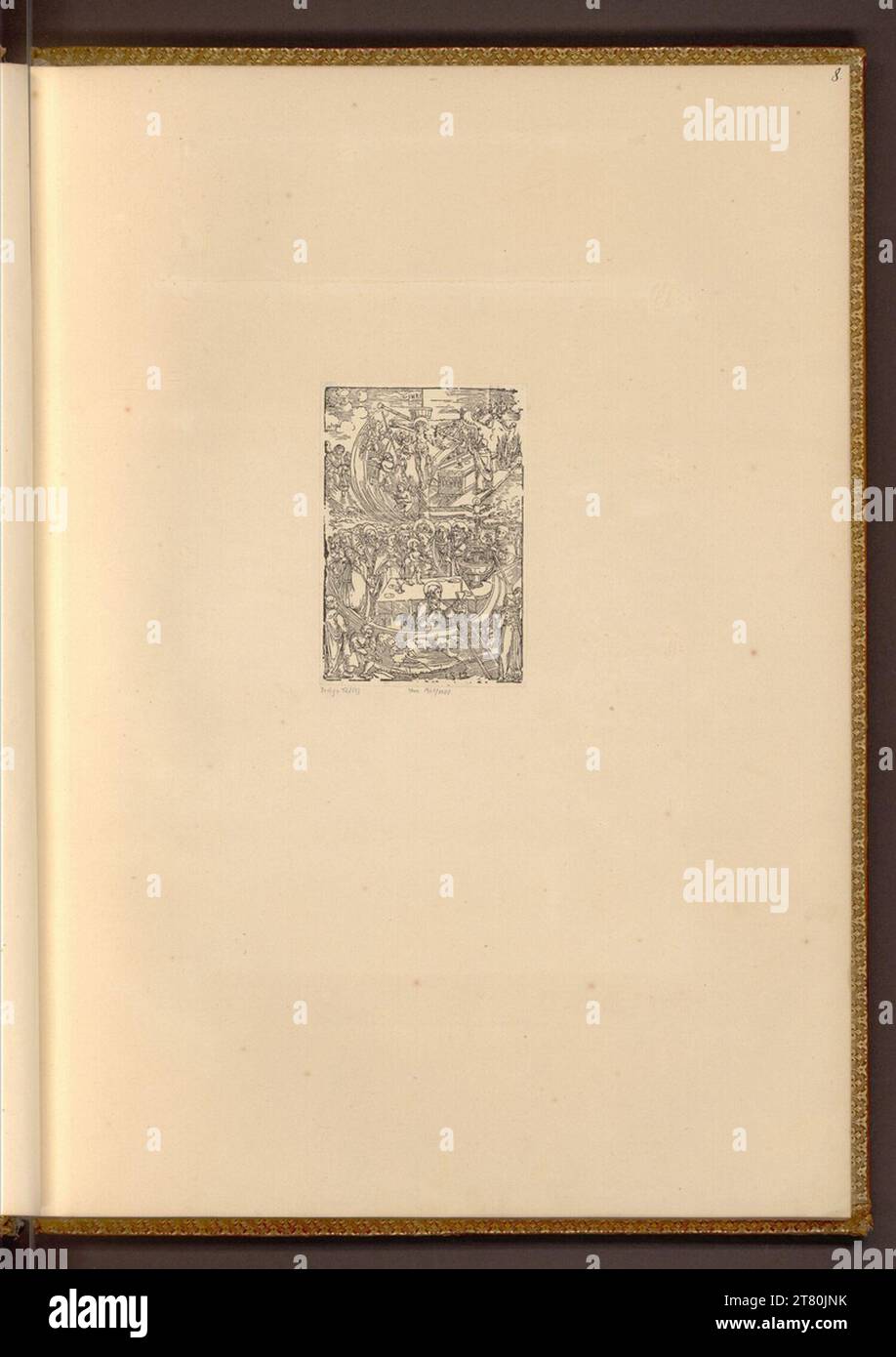 Wolf Traut (An der Entstehung Beteiligte r) Ship of St. Ursula. Woodcut ...