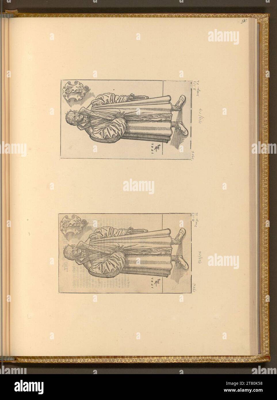 Lucas Cranach d. J. Philip Melachthon, Ganzfigur. Woodcut 1561 , 1561 ...
