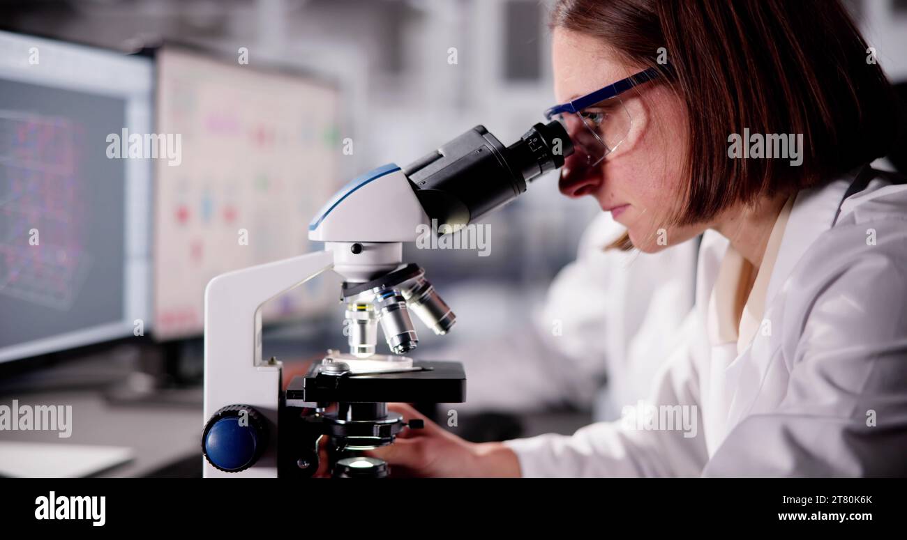 Innovative Doctor Conducting Research in Hospital Lab with Care for ...
