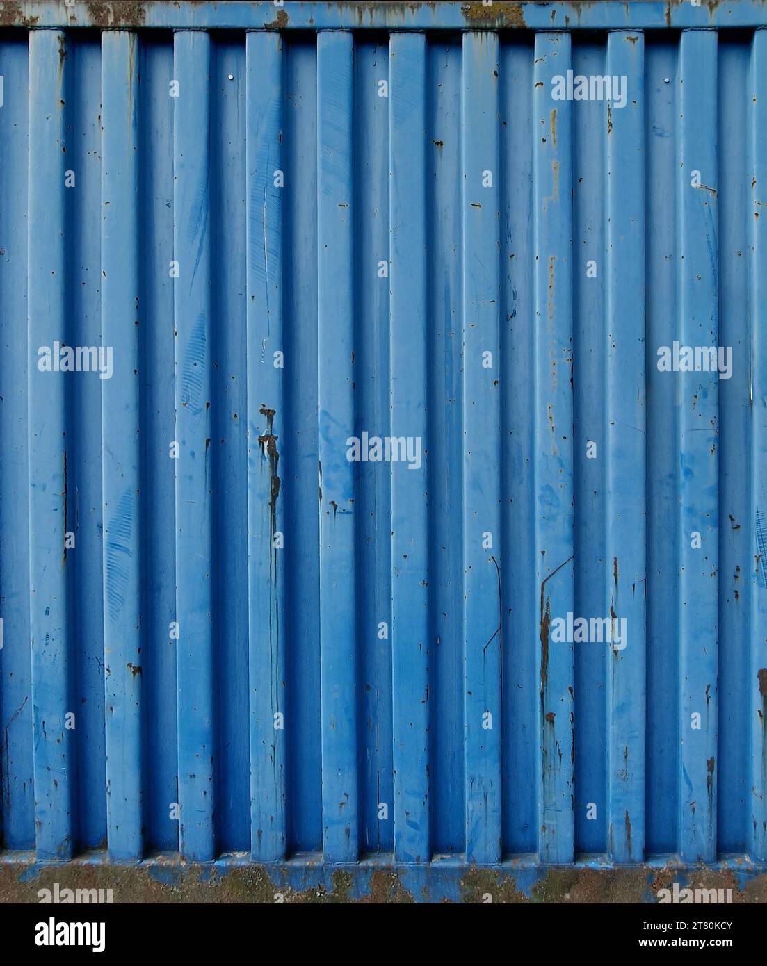 Abstract Maritime Industrial Background with Blue Container Texture ...
