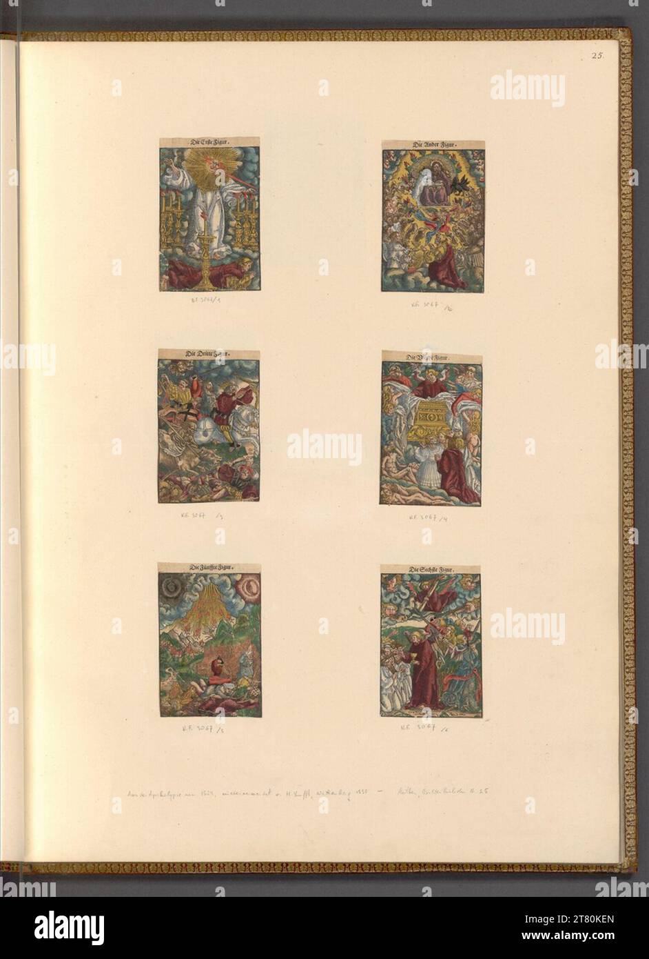 Georg Lemberger Revelation of John (book illustration). Woodcut ...