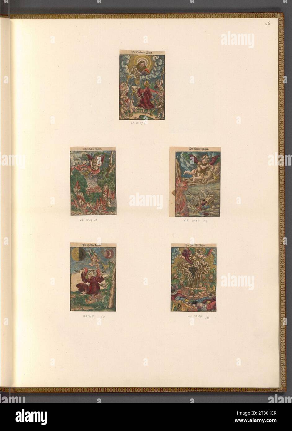 Georg Lemberger Revelation of John (book illustration). Woodcut ...