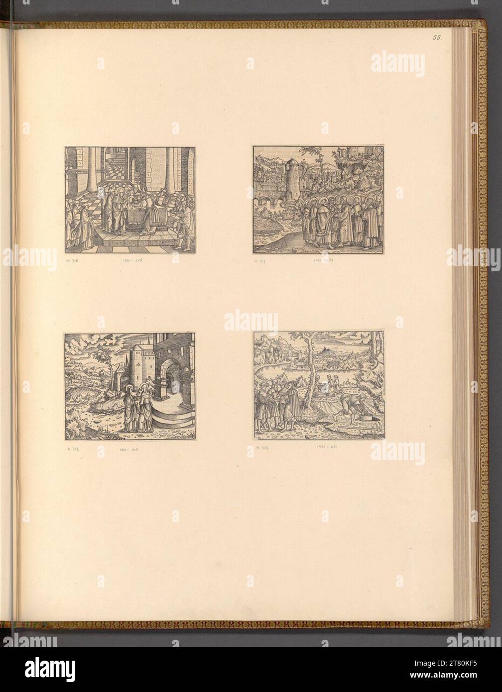 Hans Brosamer New Testament: scenes from the life of Christ. Woodcut ...