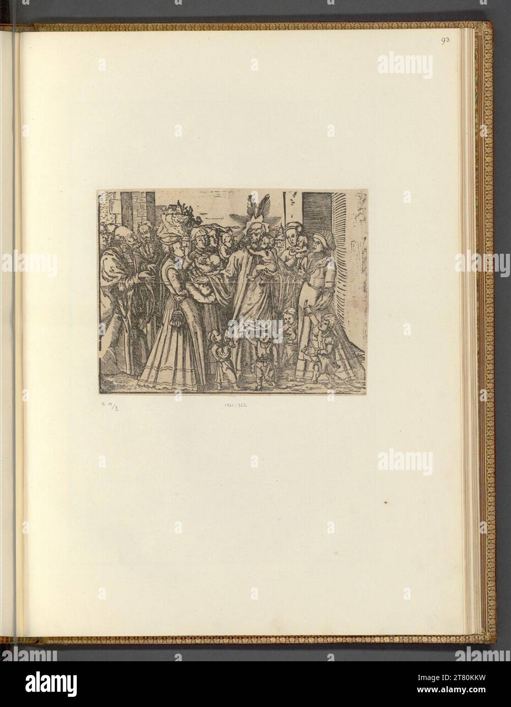 Jacob Lucius Jesus the child friend. Woodcut 1530-1597 , 1530/1597 ...