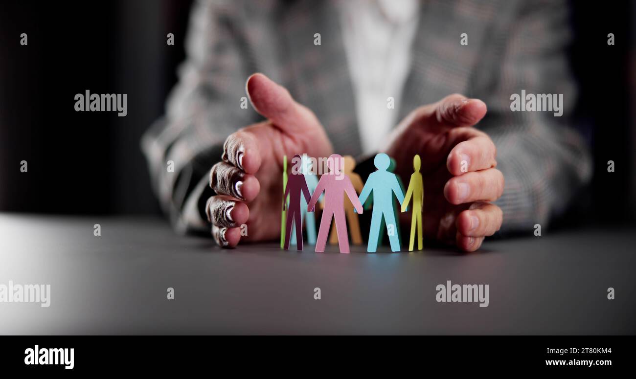 Embracing an Inclusive Business Community with Employee Diversity Stock ...