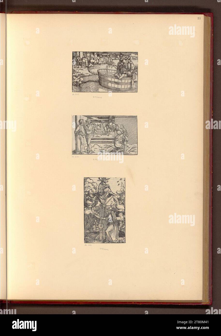 Hans Weiditz Illustrations from an unknown Petrarca edition. Woodcut ...