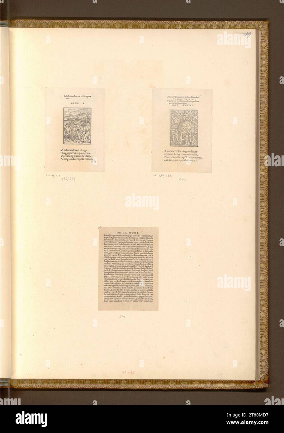 Hans Holbein d. J. Die Bilder des Todes, the simulars & history faces ...