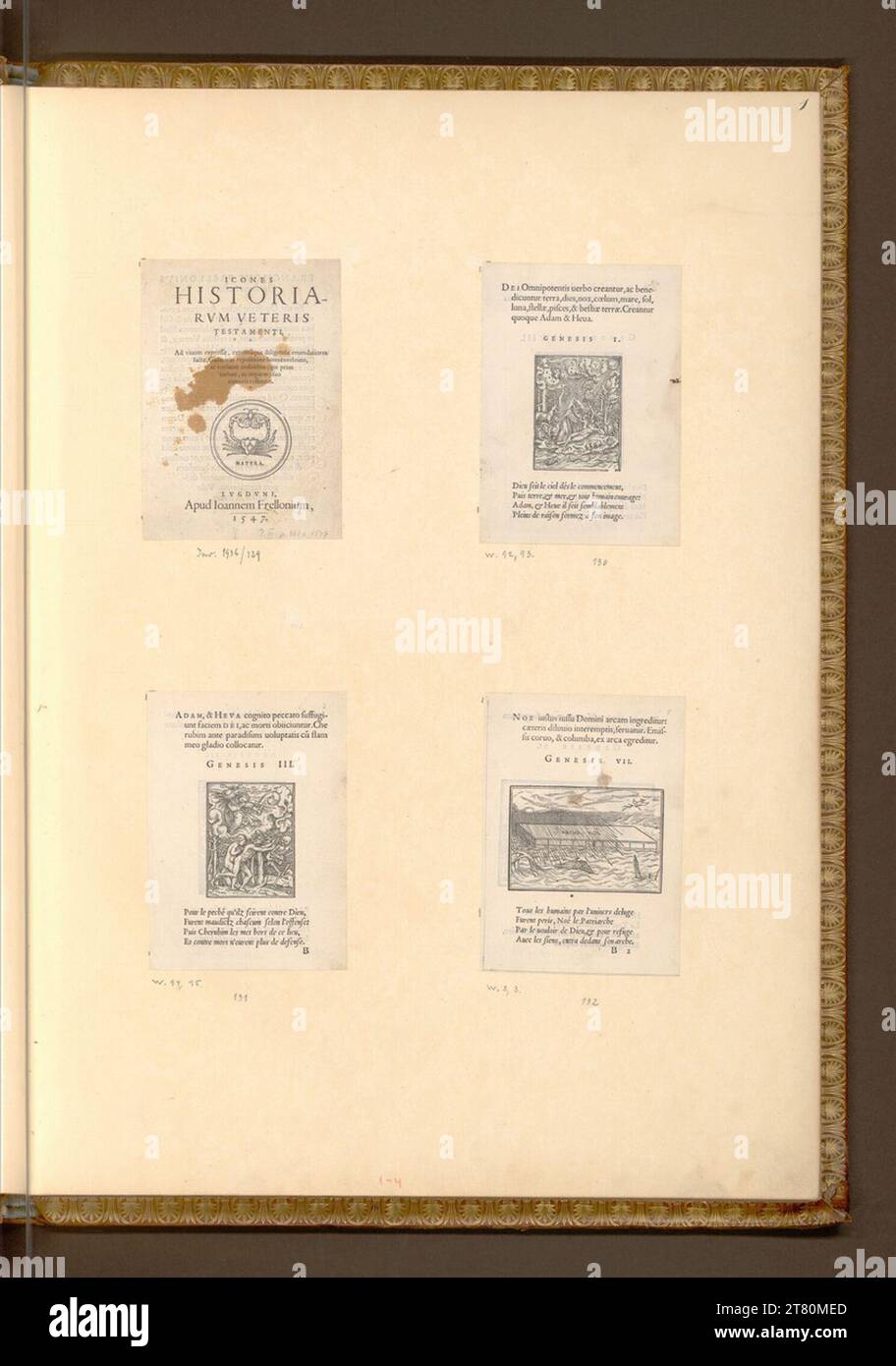 Hans Holbein d. J. Icons of the Old Testament (Bilder zum Alten ...