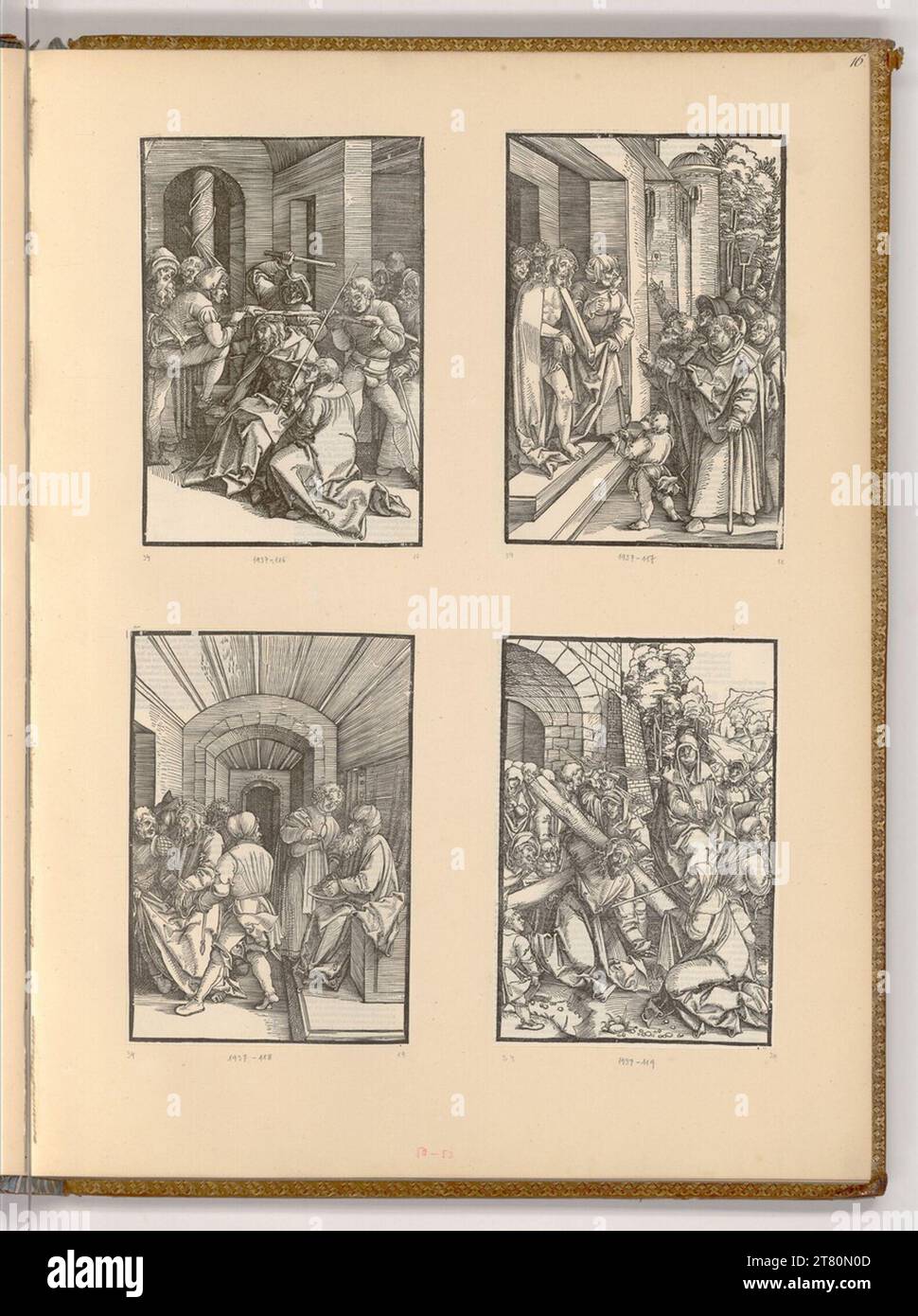 Hans Schäufelin Die Passion Christi. Woodcut 1507 , 1507 Stock Photo - Alamy