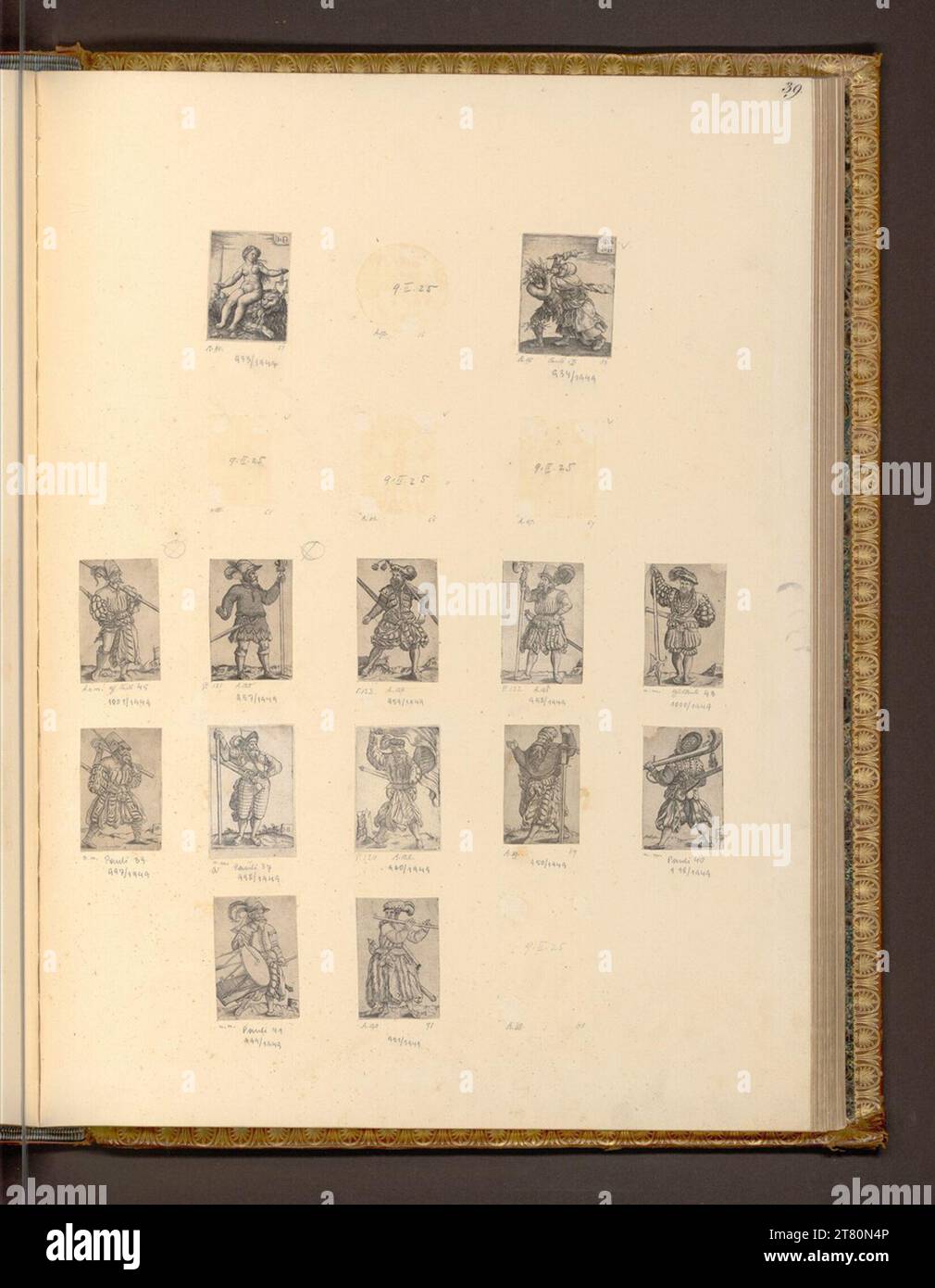 Jacob Binck (An der Entstehung Beteiligte r) Soldiers; Justitia. Copper ...