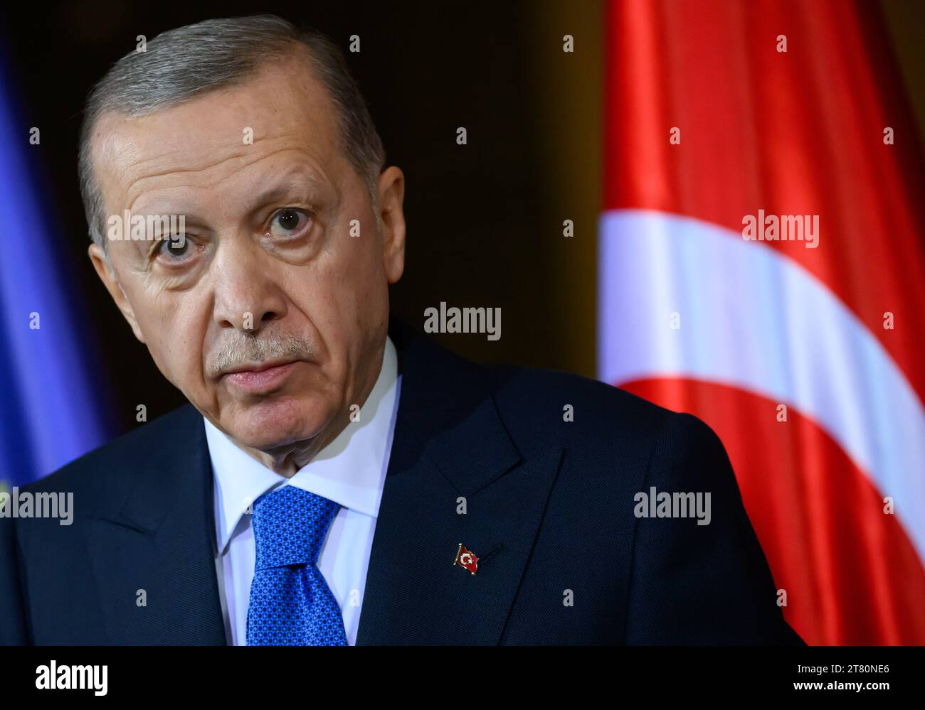 Berlin, Germany. 17th Nov, 2023. Recep Tayyip Erdogan, President of ...