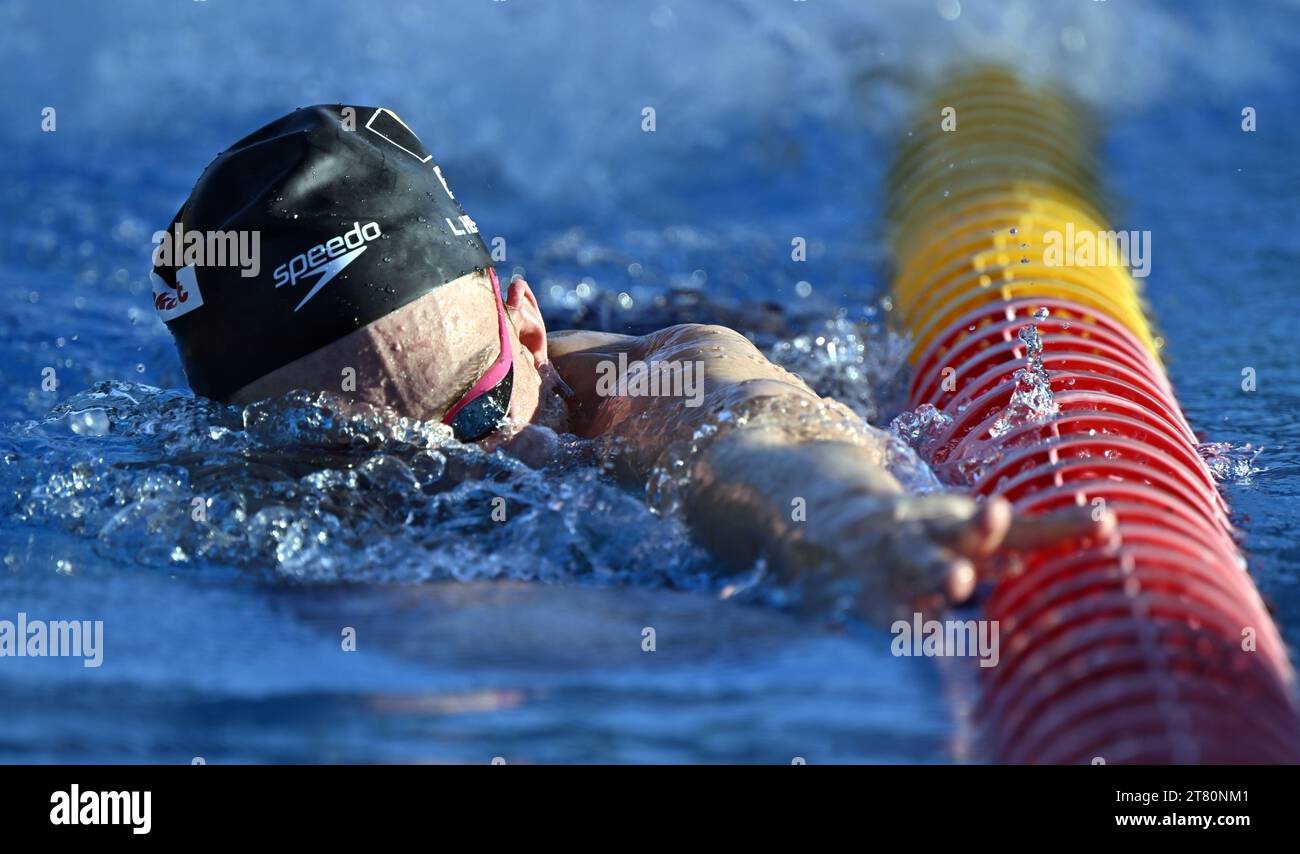 Belek, Turkey. 17th Nov, 2023. Belgian Swimmer Luca Henveaux pictured ...