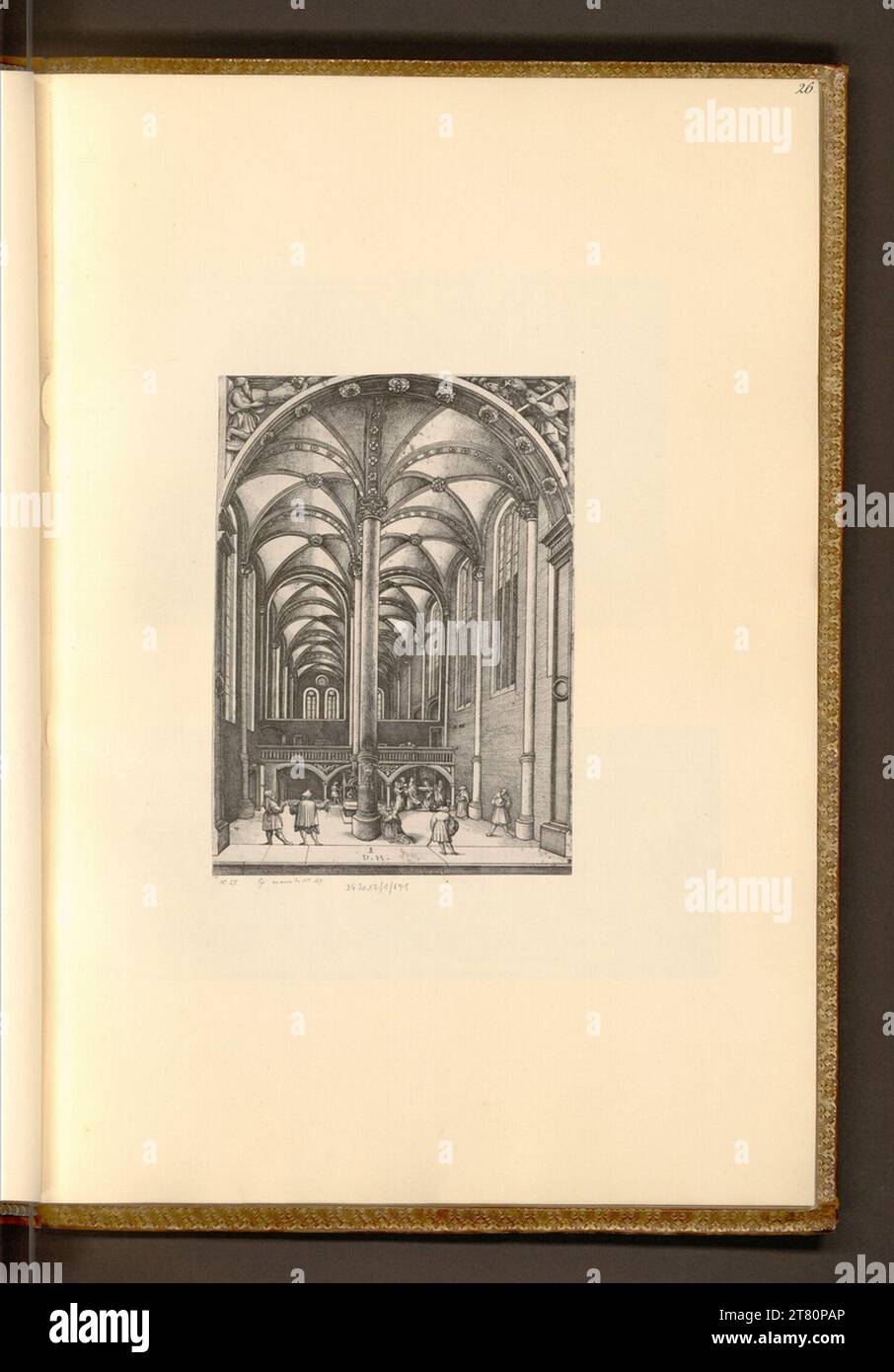 Daniel Hopfer (Ausführende r Künstler in) Interior of a church with the ...
