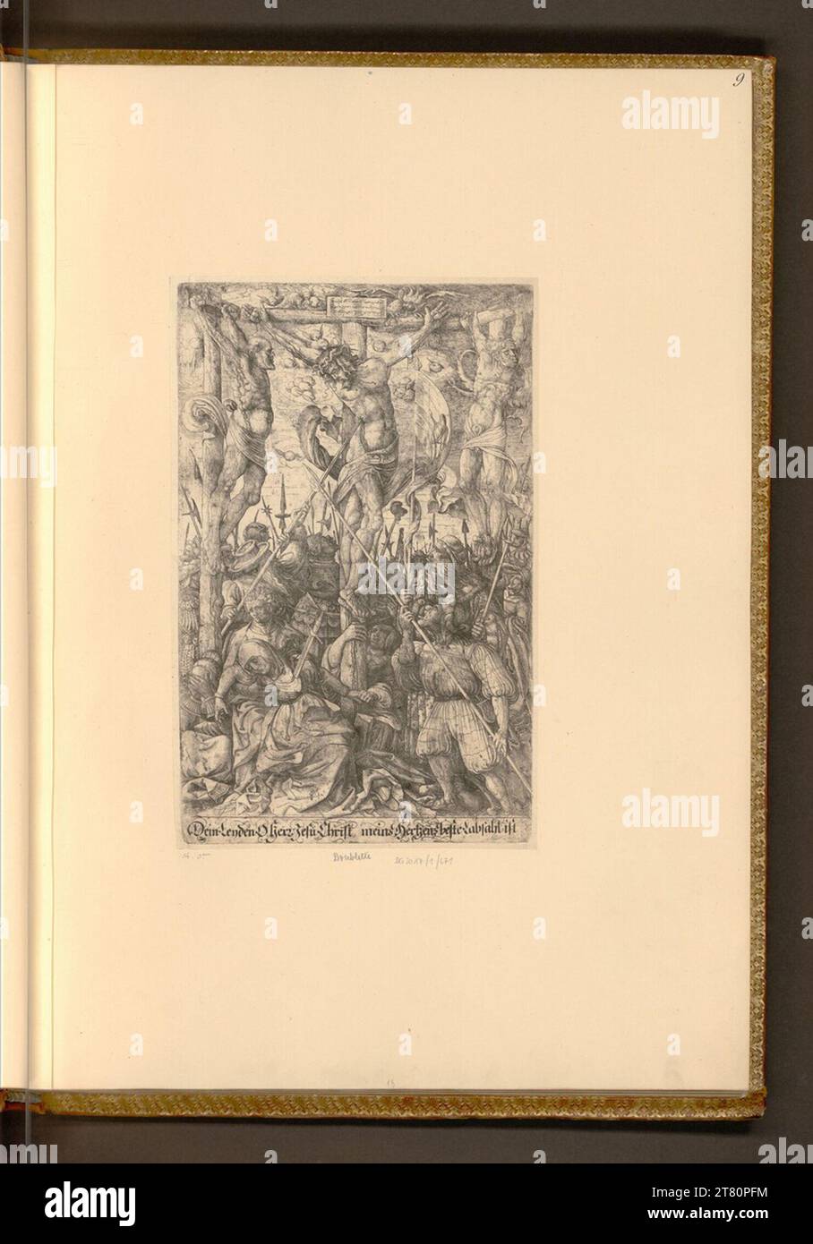 Daniel Hopfer (Ausführende r Künstler in) Jesus on the cross with ...