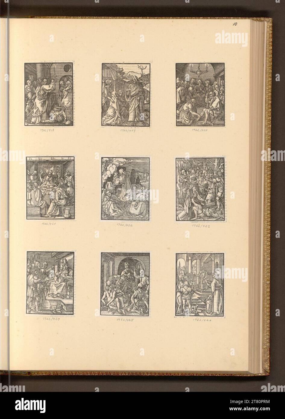 Virgil Solis d. Ä. Scenes from the Passion of Christ. Woodcut 1607 ...