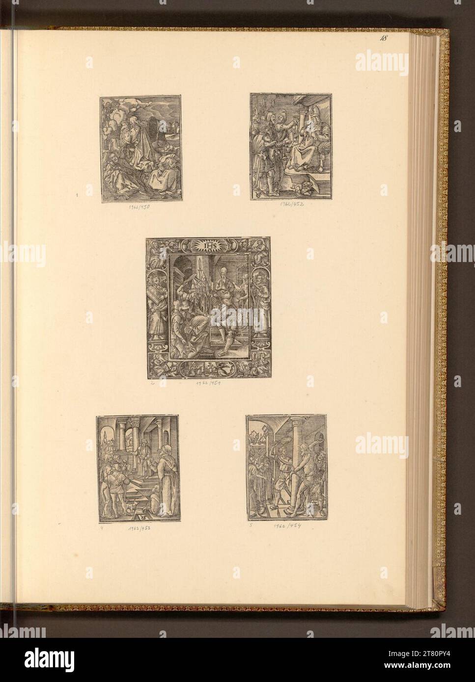 Virgil Solis d. Ä. Scenes from the Passion of Christ. Woodcut 1607 ...