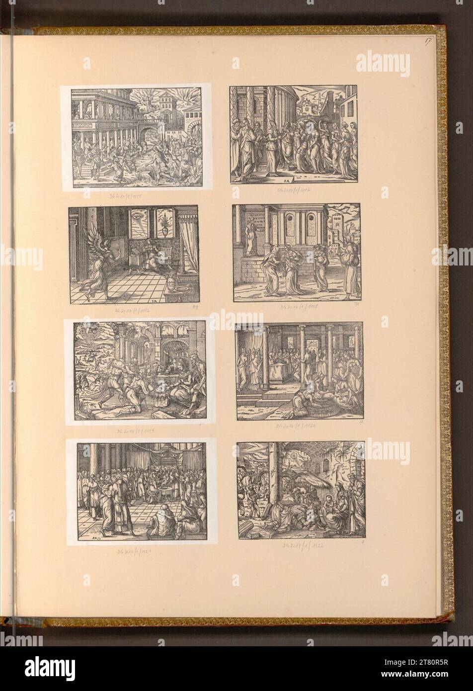 Jost Amman (An der Entstehung Beteiligte r) Scenes from the life of ...