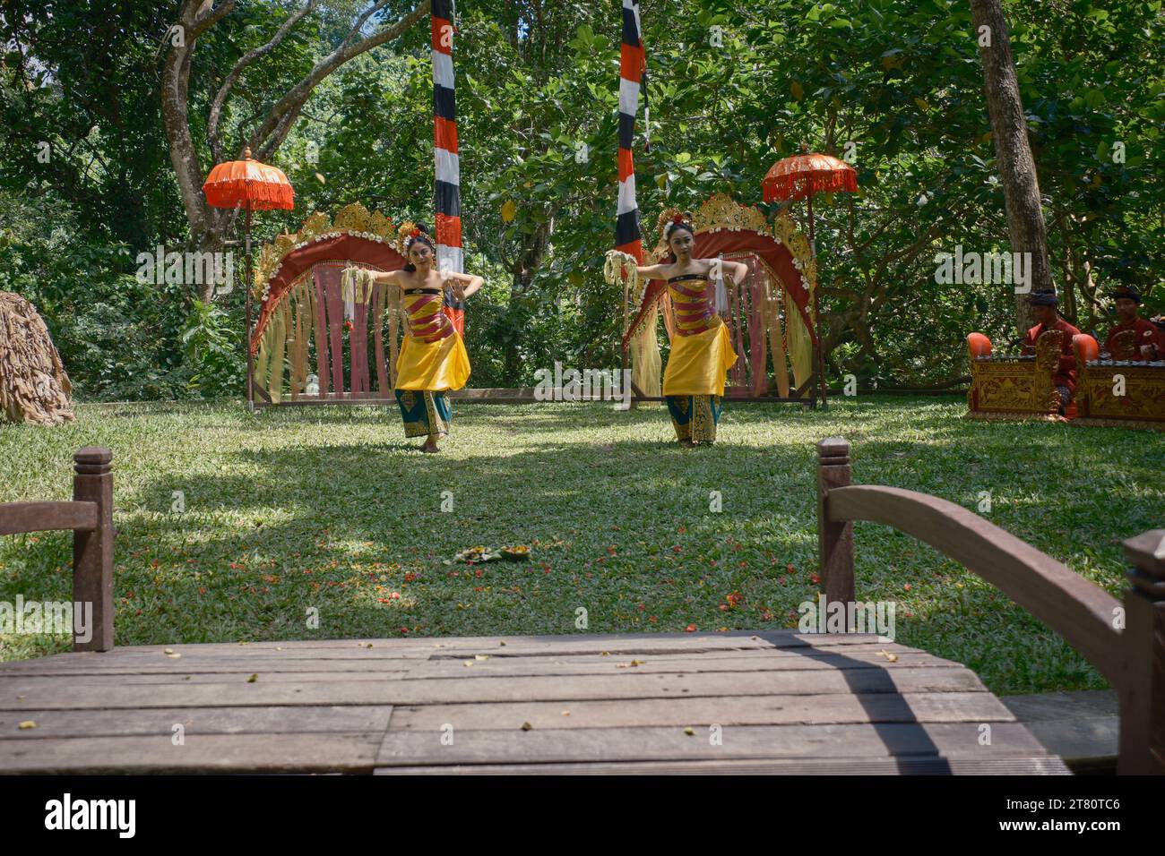The story of Lubdaka Balinese performance in Monkey forest Ubud, Bali ...