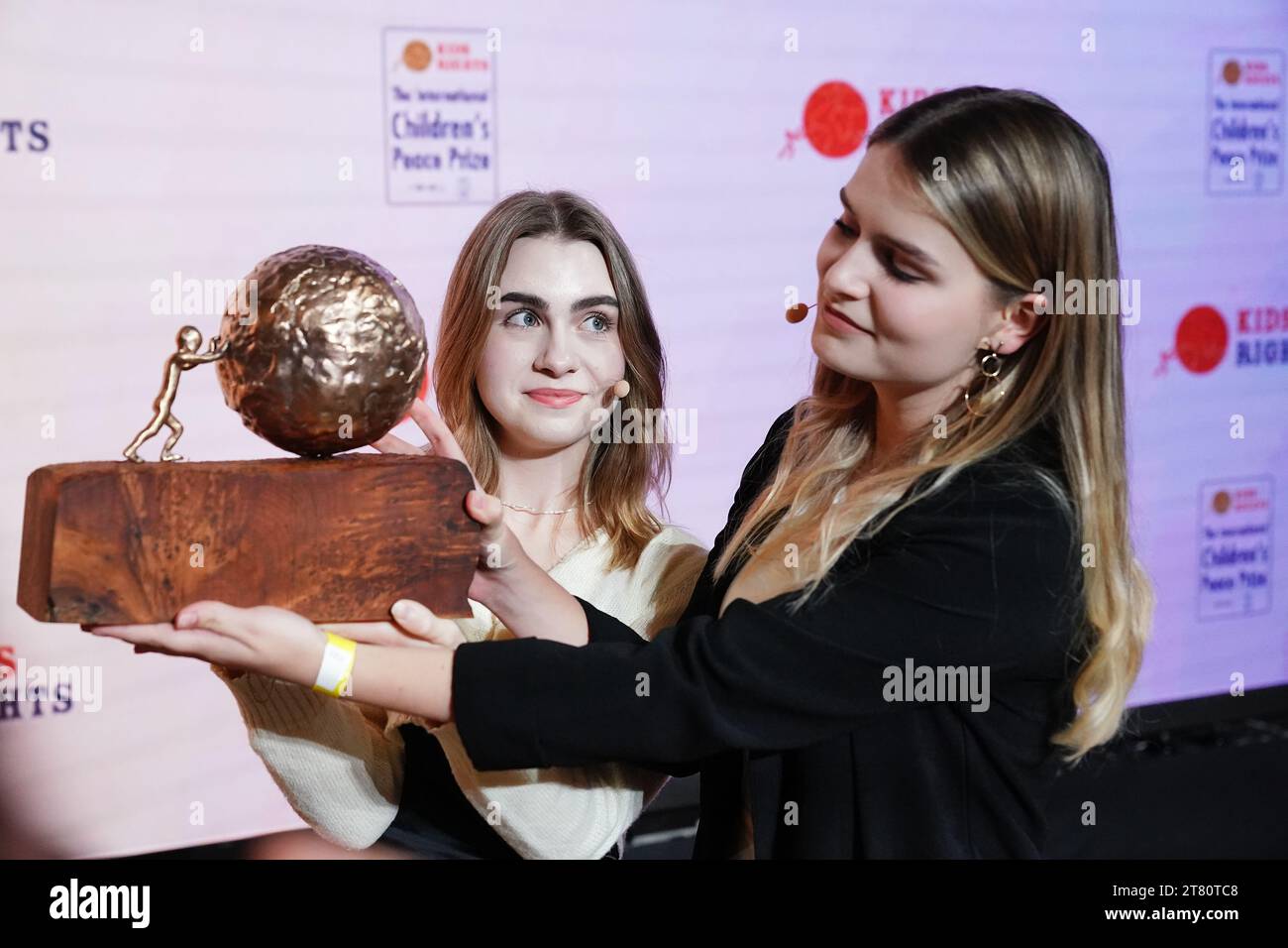 NO ARCHIVE, ONE USE ONLY, ONLY FOR USE IN REPORTING OF THIS EVENT. Sofia Tereshchenko (right ...