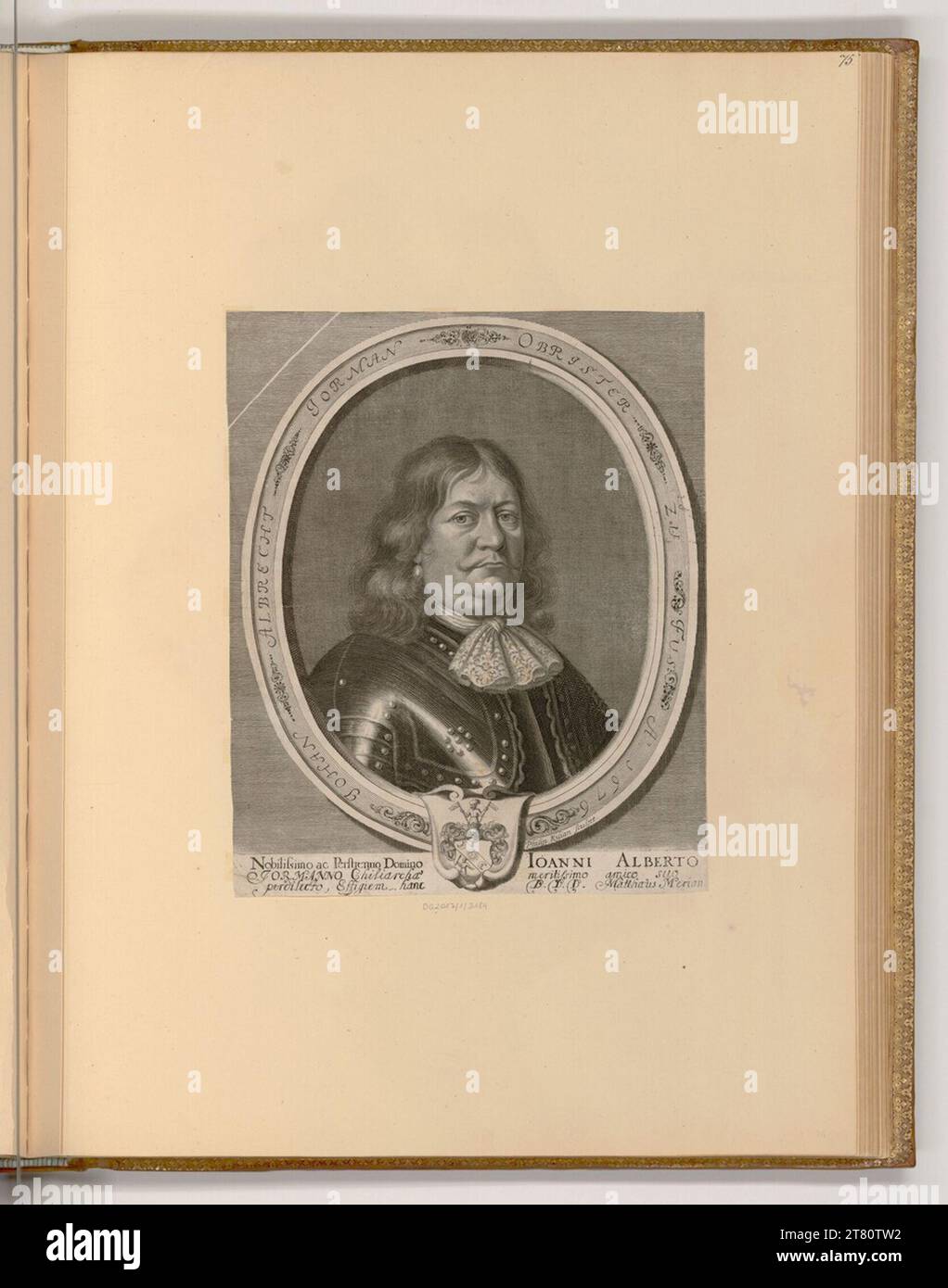 Philipp Kilian (Engraver) Portrait. Copper engraving, etching 17 ...