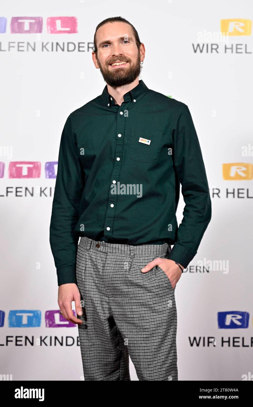 Stephan Wagner beim 28. RTL-Spendenmarathon 2023 im Studio 8 der EMG ...