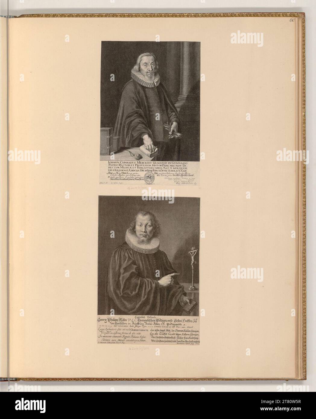 Bartholomäus Kilian (Engraver) Portraits Johann Conrad Merck, Georg ...