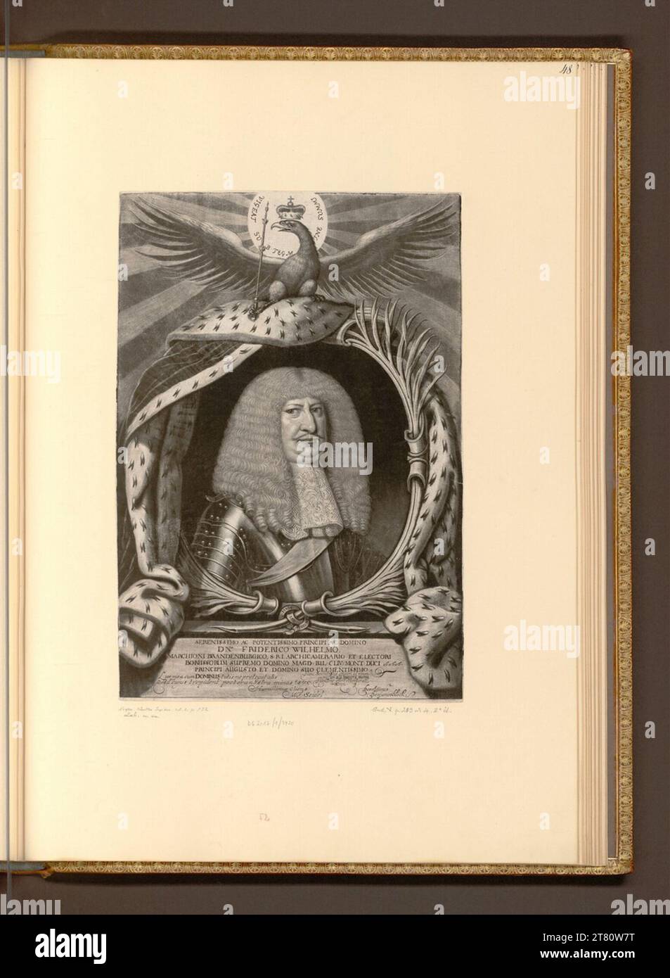 Benjamin von Block (Engraver) Portrait Friedrich Wilhelm von ...