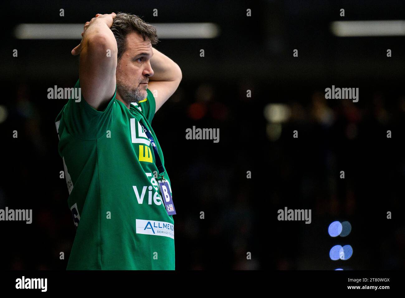 17 November 2023, Baden-Württemberg, Göppingen: Handball: Bundesliga ...