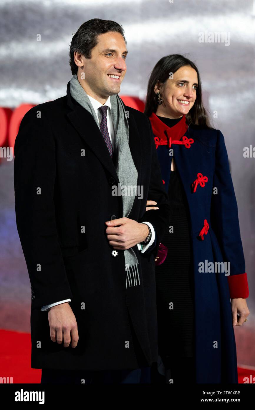 Prince Jean-Christophe Napoleon, left, and Olympia, Princess Napoleon ...