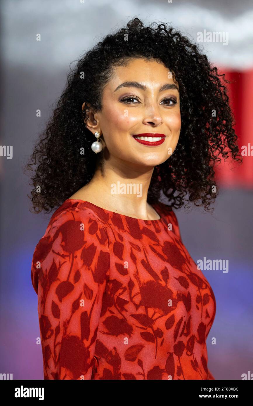 Riana Duce poses for photographers upon arrival at the UK premiere of ...